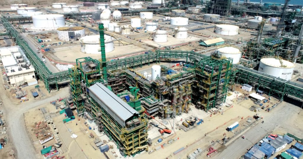 Nueva Refinería Talara continúa con pruebas de arranque